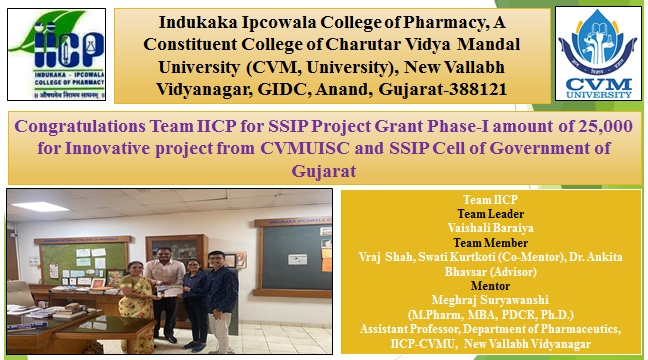 INDUKAKA IPCOWALA COLLEGE OF PHARMACY